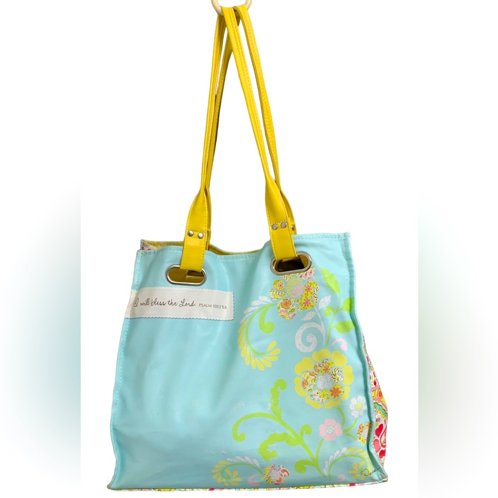 Dena Designs Paisley Floral Shopper Bag Tote - Gem